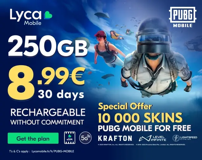 Lyca Mobile France: 5G SIM-Only, Unlimited Calls & Data
