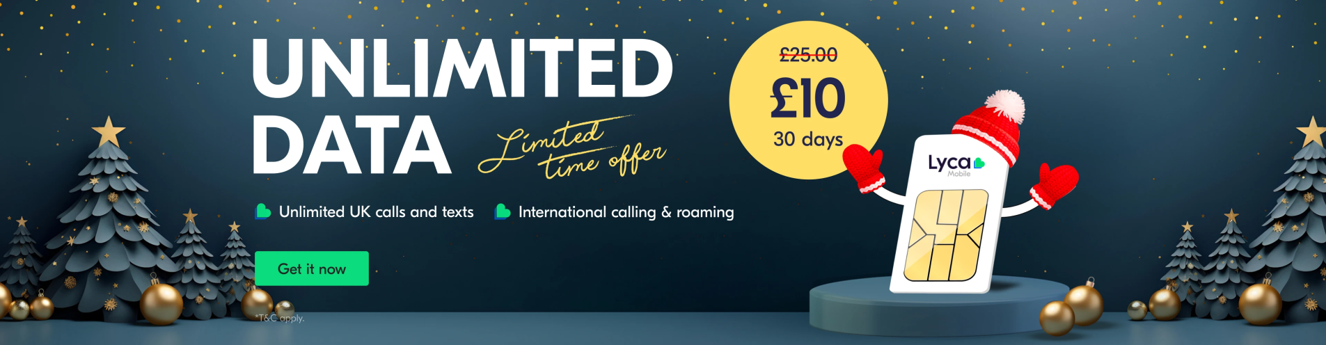 Best SIM Only Deals, Unlimited Data Plans, Lyca Mobile UK