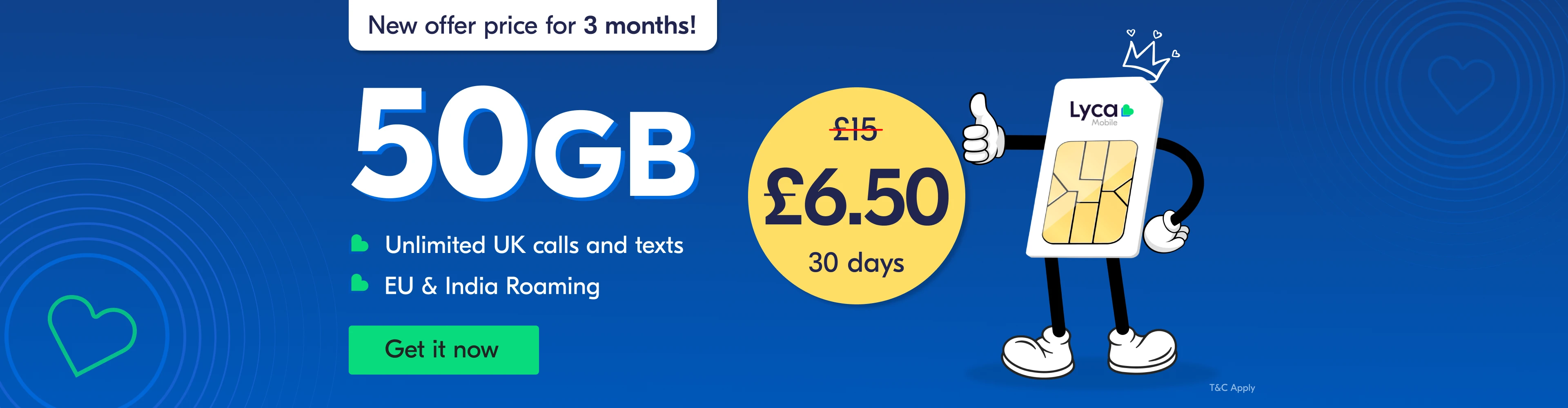 Best SIM Only Deals, Unlimited Data Plans, Lyca Mobile UK